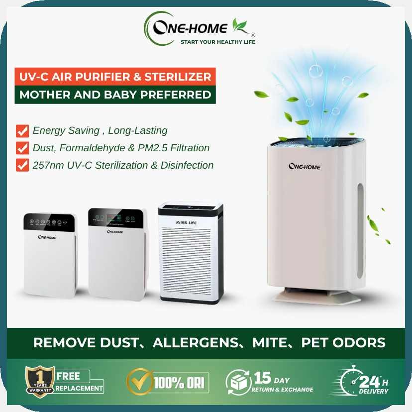 ONE'ko@HOME%bf|AirhPurifier-lwith-lUV-ESterilization-gLight-zFor Home ...