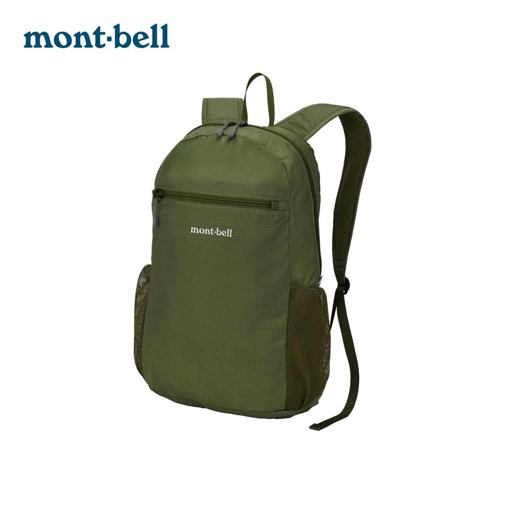 Montbell Pocketable Light Pack 15 Khaki Unisex Backpack | Shopee ...