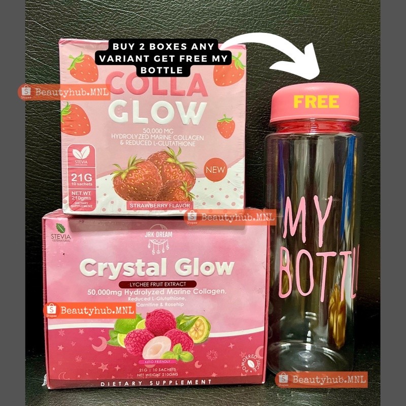 colla glow by Mistique/JRK Crystal Glow/Dear face beautymilk | Shopee ...