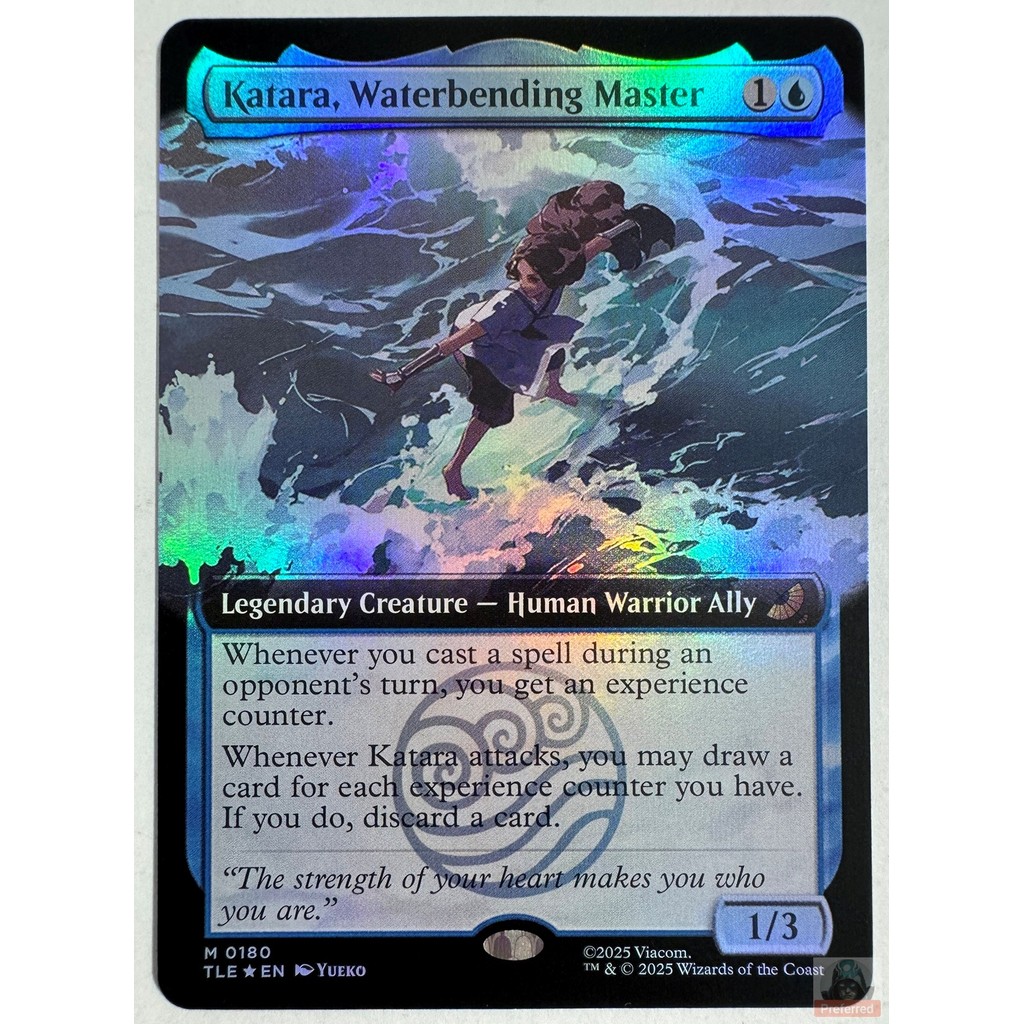 Pr0xy Card - Katara, Waterbending Master (Extended Art Foil) | The Last ...