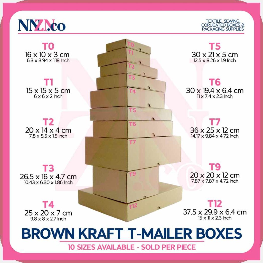 NNZN'H:T-Mailer!zP$Box}b>Brown)M>Kraft*T?Corrugated*r?Mailer*O?Box*fo ...