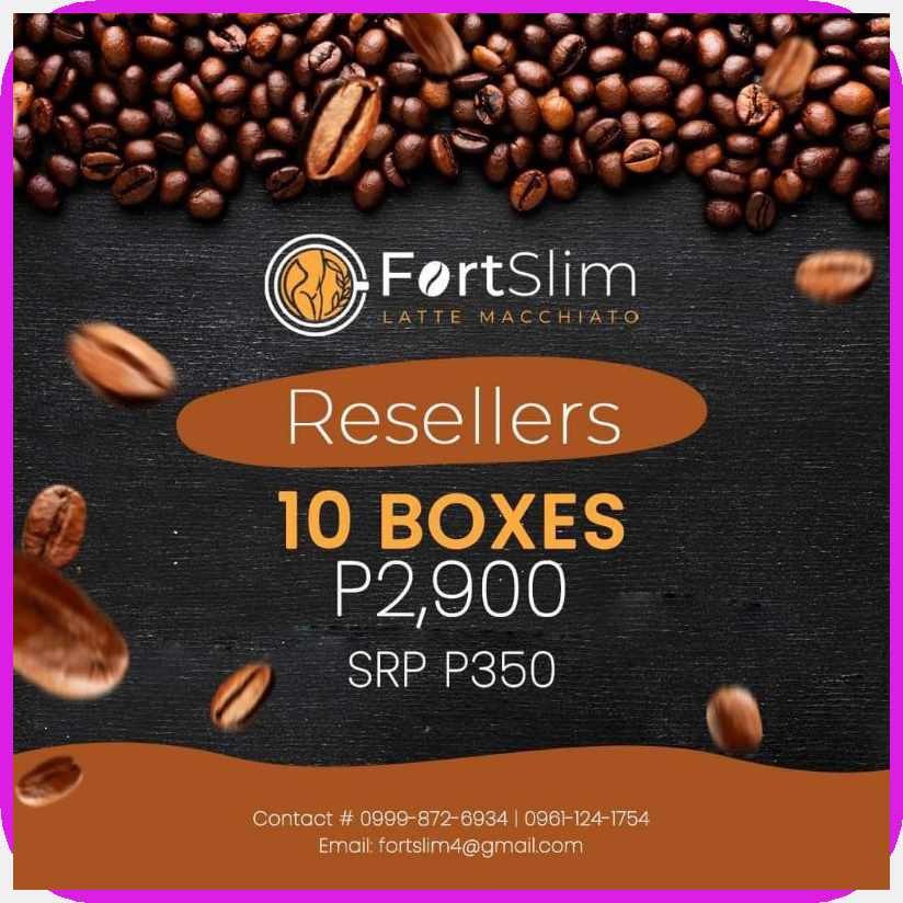 FortSlim^xH&Coffee:Xj=Lattev-MacchiatoG-(Resellerw-Package) | Shopee ...