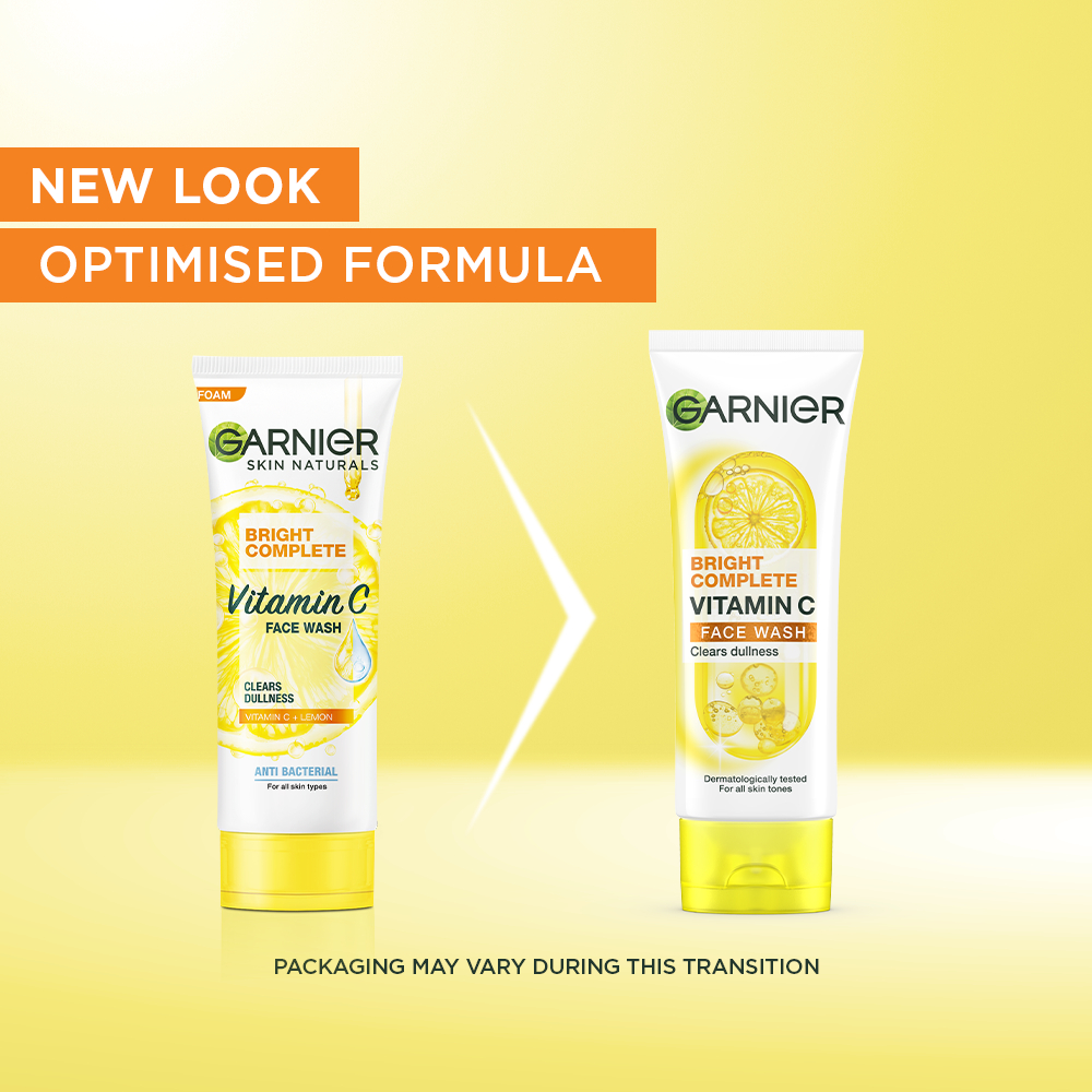 Garnier Vitamin C Double Cleansing Duo: Foam Cleanser(50ml ...