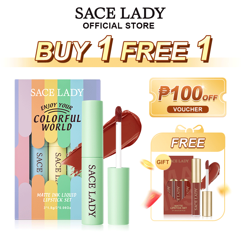 SACE LADY Matte Ink Liquid Lipstick Set High Pigment Waterproof Lip ...