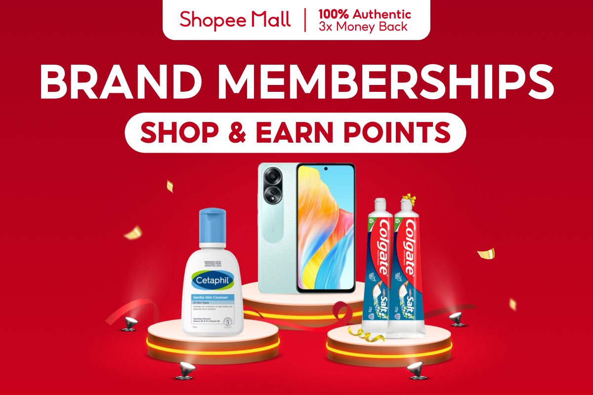 Shopee Mall Brand Memberships October 2024 | Shopee PH