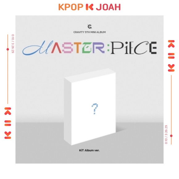 CRAVITY [MASTER:PIECE] 5th Mini Album(KIT ver.) | Shopee Philippines