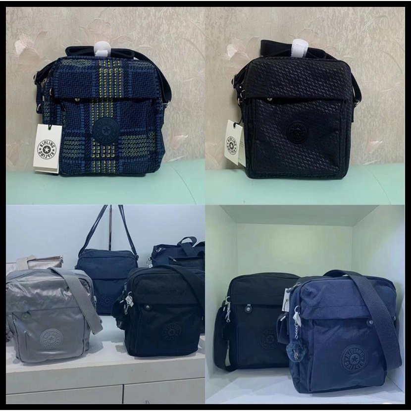 Kipling New Style Men's Fashion Simple Messenger Bag/Nylon Waterproof ...