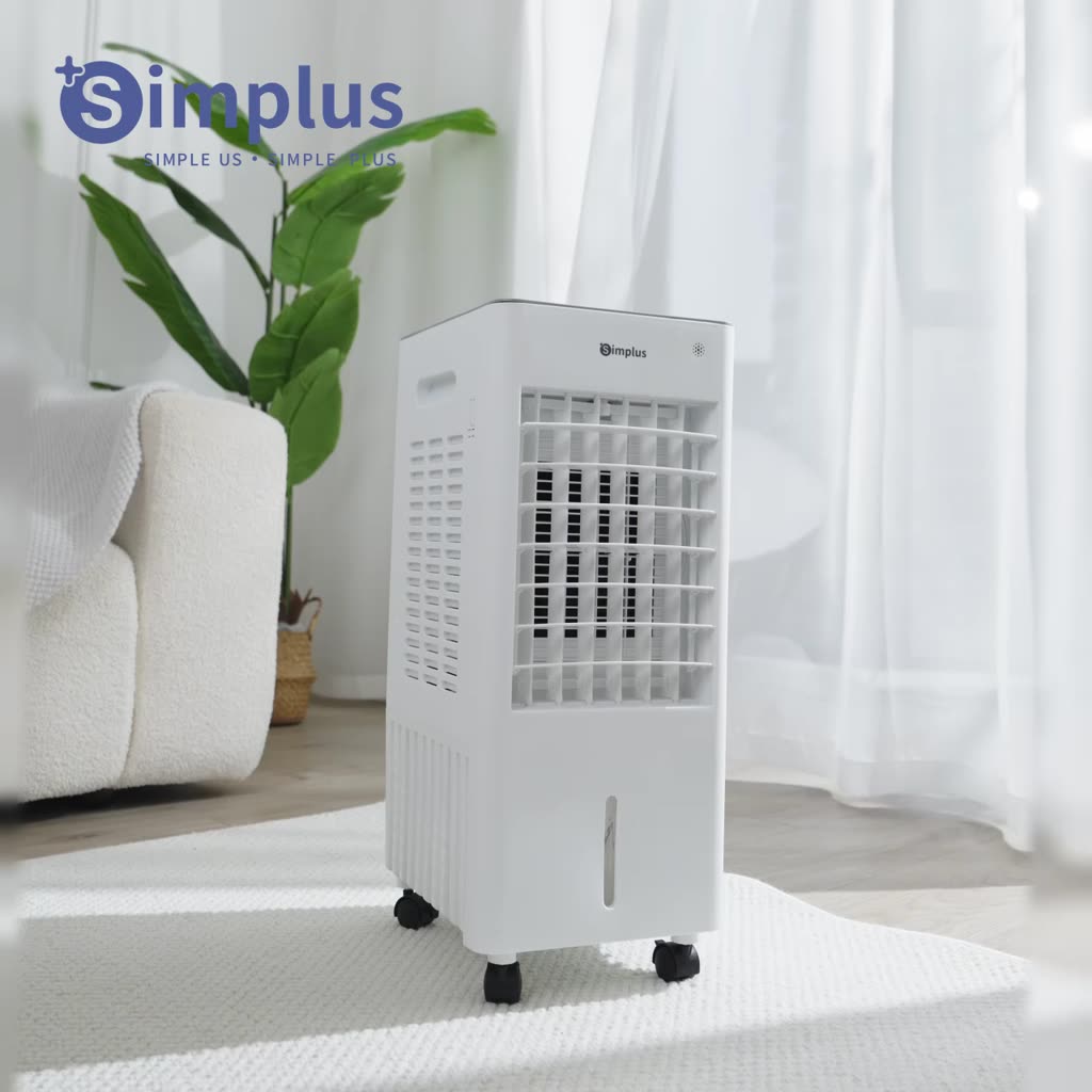Simplus Air Cooling Fan 3 in 1 Air Cooler 10L Water Tank 3 Speed ...