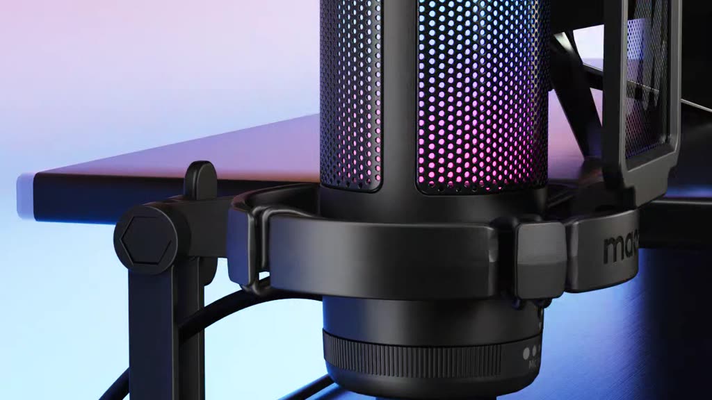 Maono DGM20/DGM20S USB Microphone RGB Gaming Mic Condenser Mic Noise ...