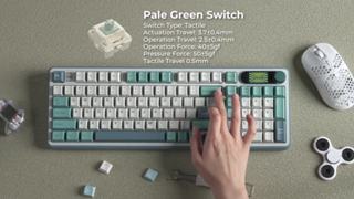 RK Royal Kludge RK S98 98 Key Tri-Mode RGB Wired Bluetooth 2.4G ...