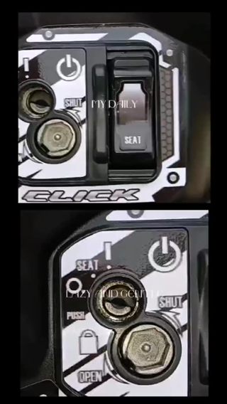 key panel sticker honda click 125i v3 v2 full key cover protector ...