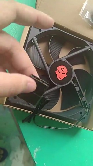 3000RPM 12V Computer CPU Coolers 4Pin PC Computer Workstation Case ...