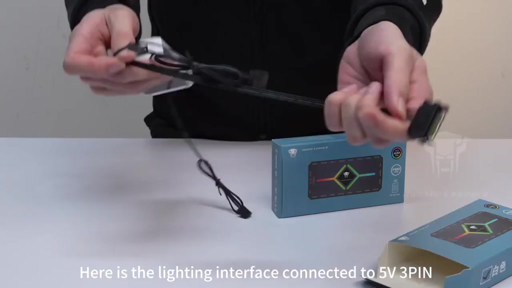 Jungle Leopard Smart Hub 5V 3PIN ARGB 4 Pin PWM PC Case CPU Fan 9 Ports ...