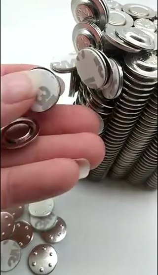 60pcs 17mm Round Magnet/Magnet Pin/Small Magnets For Diy/Strong ...