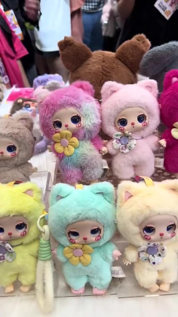 1Set(8pcs) Lila Lucky Cat | Liila V3 | 6pcs Liila Zoo Blind Box 100% ...