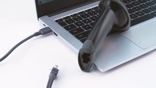 Eyoyo EY-H2 Handheld USB Wired barcode scanner 1D 2D QR Bar Codes ...