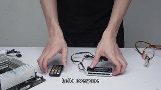 Jungle Leopard 6PIN CPU Fan RGB Controller Remote Control 10 Fan Ports ...