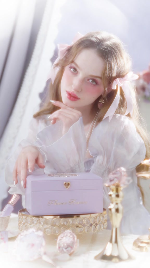 Flower Knows All-In Gift Set Violet Strawberry Rococo Purple Makeup Set ...