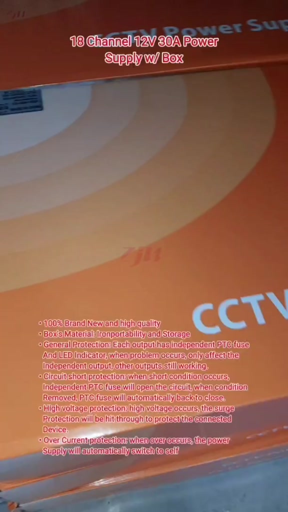 ZJW 18 Channel 12V 30A Fused Centralized Distributed Power Supply Power ...