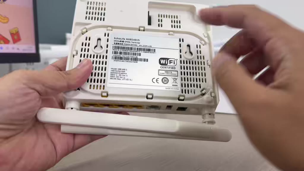 Gigabit HG8145V5 ONU FTTH modem converge router with wifi English ...