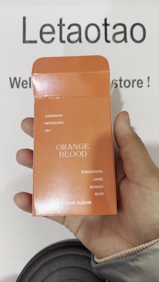 55pcs EN Lomo Cards New Album Orange Blood Photocards HEESEUNG JAKE JAY ...