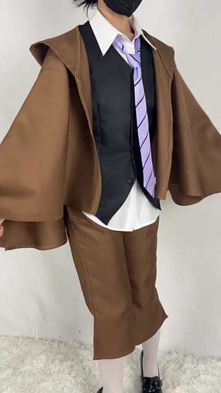Bungo Stray Dogs: Anime Cosplay Costume Edogawa Rampo Detective Suit ...