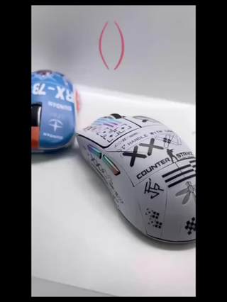 Mouse Skin for VXE R1 SE Set Sticker Matte Non-slip Mouse Skates Side ...