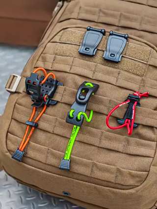 Molle Clips Molle Web Dominator with Elastic String Multipurpose ...