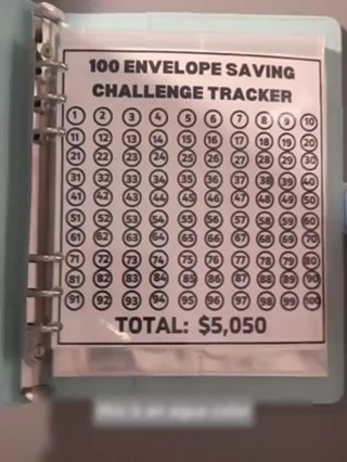 Bounce 100 Envelope Challenge Binder Couple Challenge Event Notepad ...