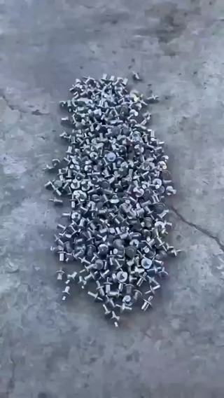 10 pcs Hammer Drive Rivet - Fixing Nail - Aluminum Alloy Expansion ...