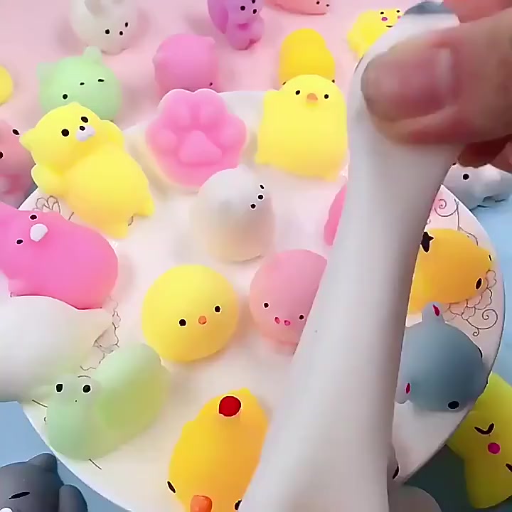 24Pcs Squishies Toys for Kids Slime Animal Squishies Toys Squishy ...