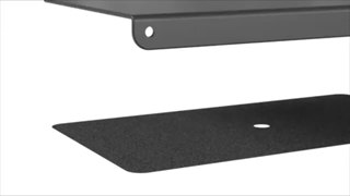 Steel Monitor Mount Reinforcement Plate for Fragile Tabletop, Steel ...