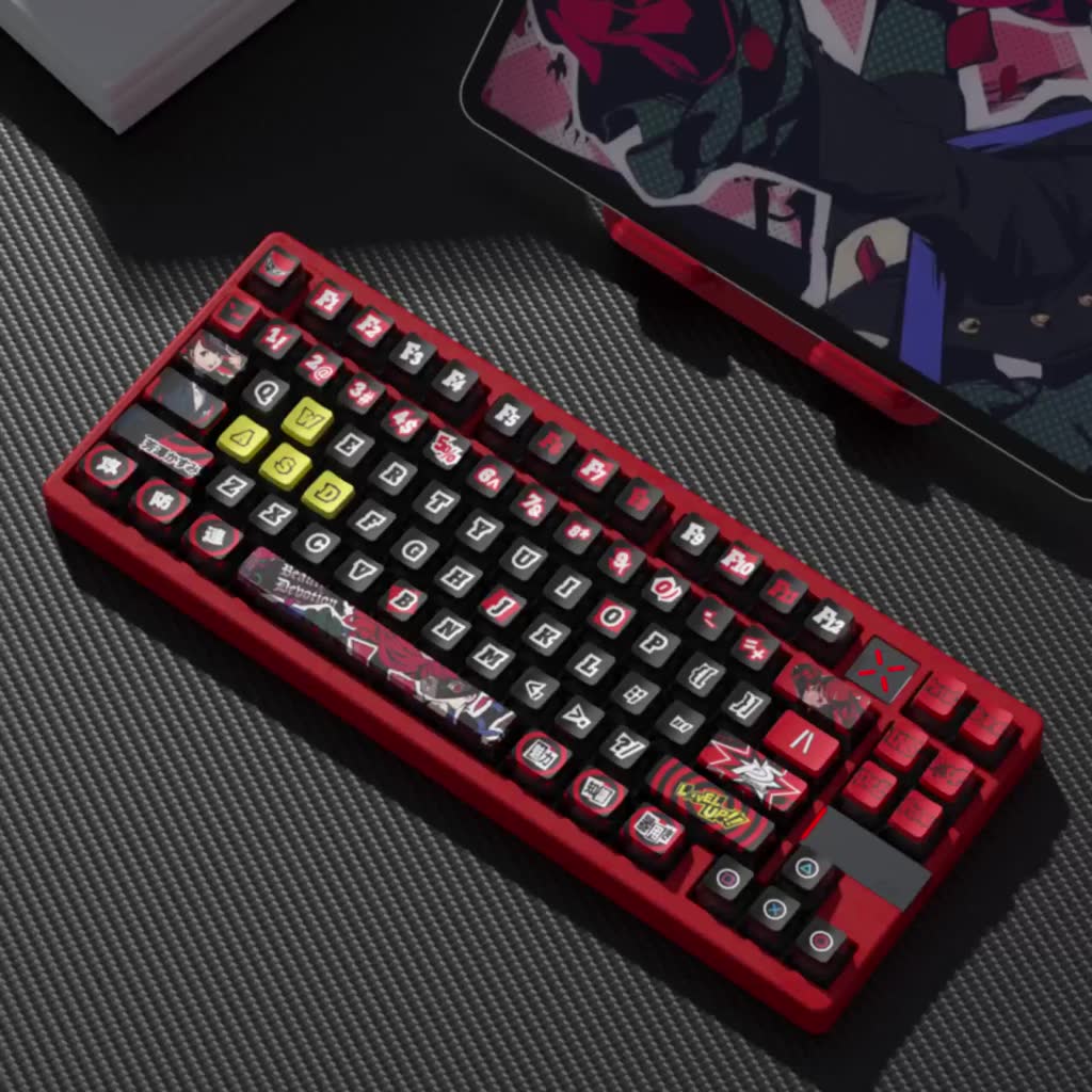 Secret Agent Goddess Keyboard Keycap Persona Fang Zexia All Five-Sided ...