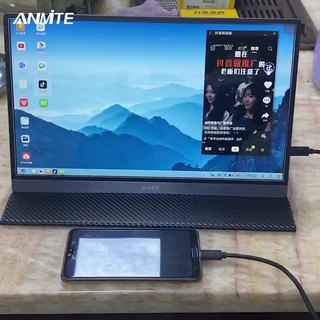 Portable Monitor for Laptop Anmite 11.6"/13.3"/14"/15.6"/18.5"4K IPS ...