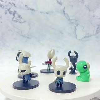 6pcs Hollow Knight Figure Anime Hollow Knight Silk Song Hornet Knight ...