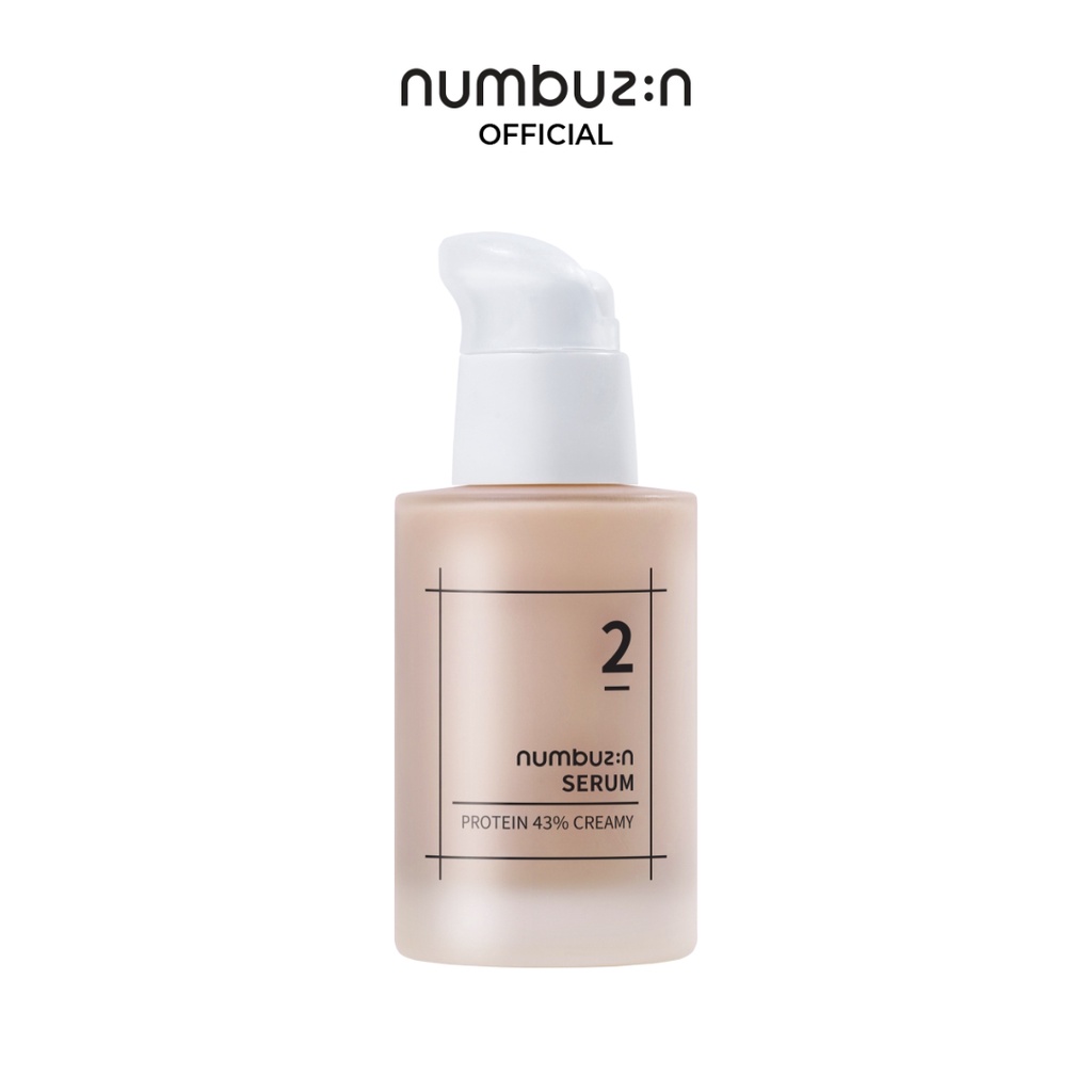 Numbuzin No.2 Protein 43% Creamy Serum 50ml | Shopee Philippines