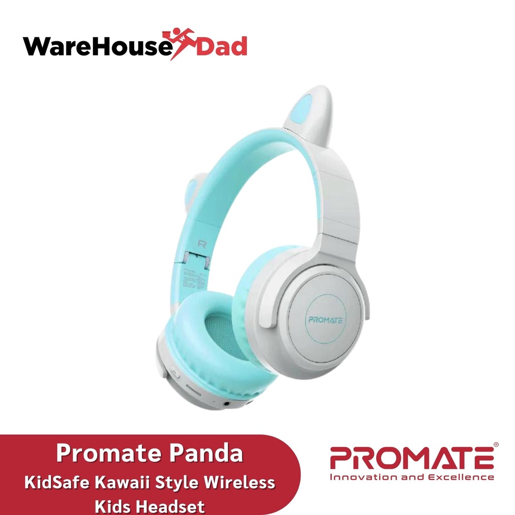 Promate Panda Kawaii Style Wireless Kids Headset | Shopee Philippines
