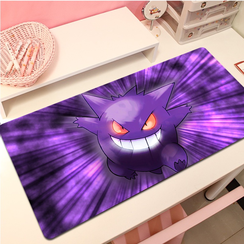 BANDAI Pokemon Cute Gengar Animation Thickened Mouse Pad Oversized ...