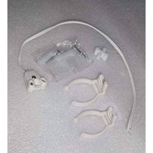 T8 Clip Holder LED Tube Connector Wire Tube Clip Holder 1 Pair with ...