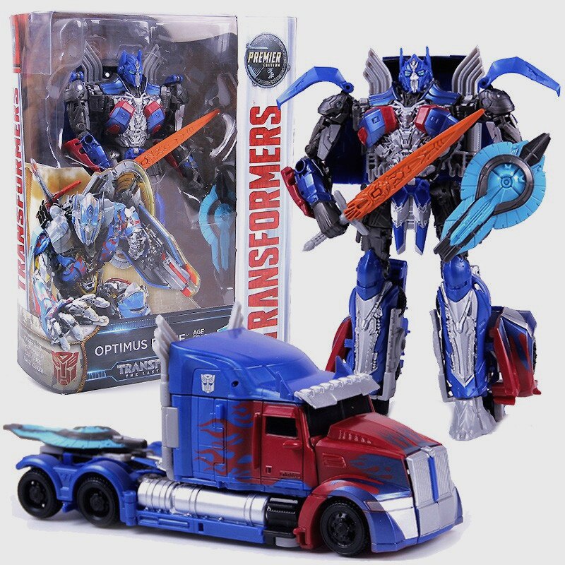 HasBro Transformers Movie Five Voyager Class Optimus Prime Action ...