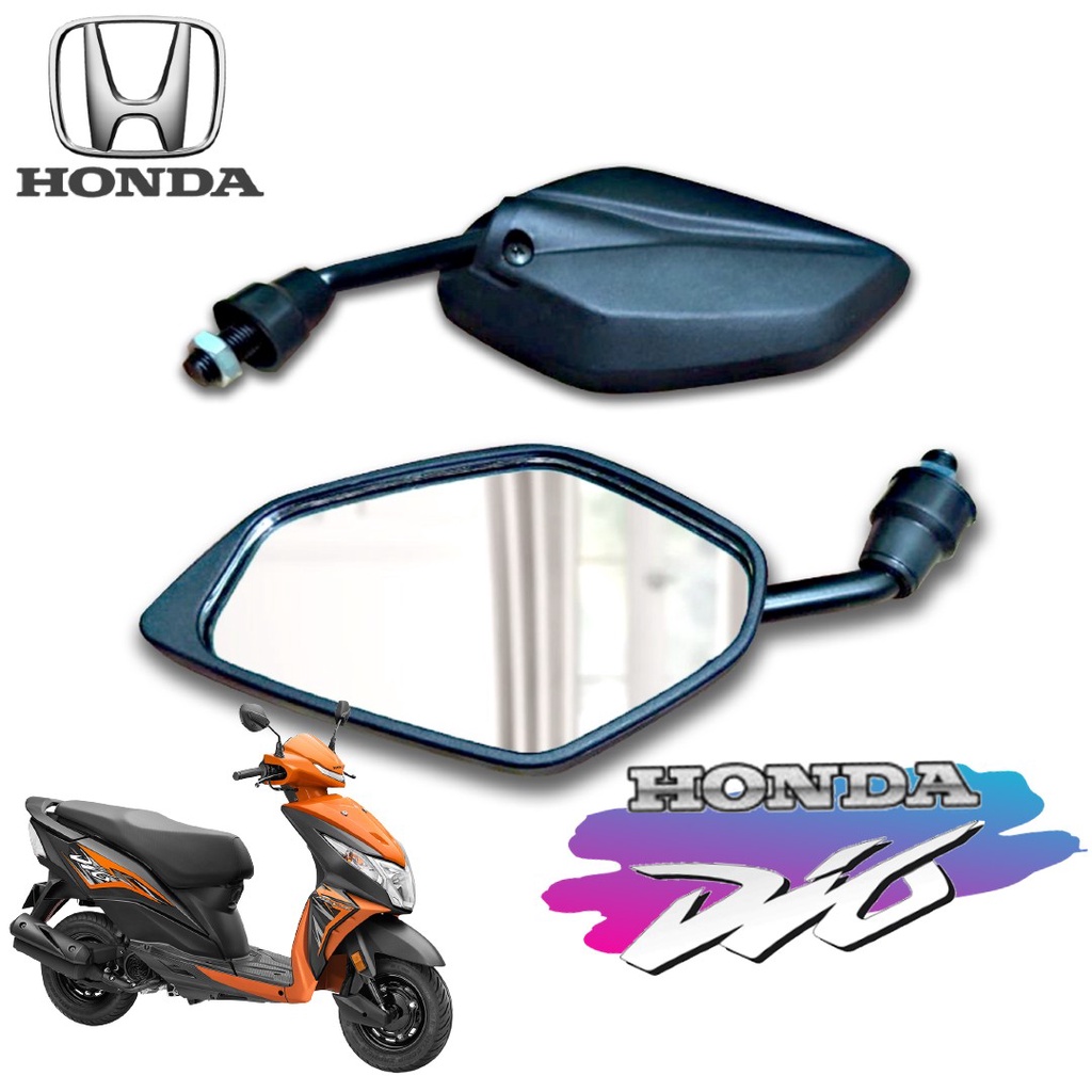 HONDA DIO | Motorcycle Side Mirror Short Stem | COD | Shopee Philippines