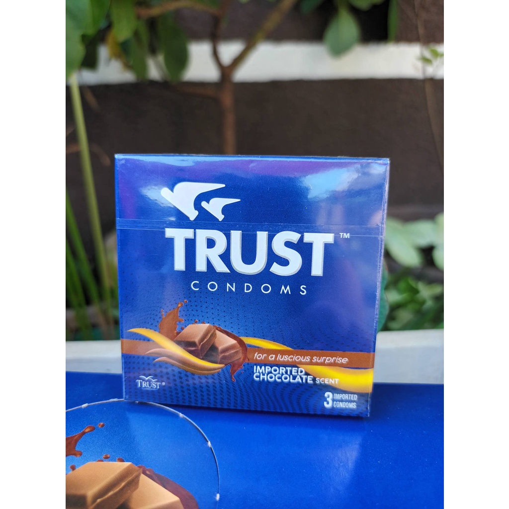 TRUST Condoms (sold per box) DISCREET PACKAGING | Shopee Philippines