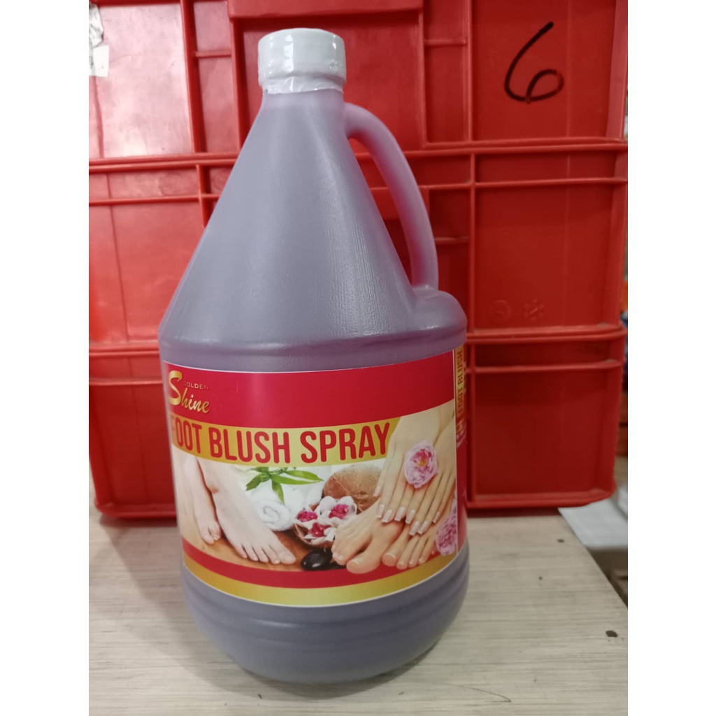Foot blush/Foot spray for foot spa gallon ( Different Sticker, Ramdom ...