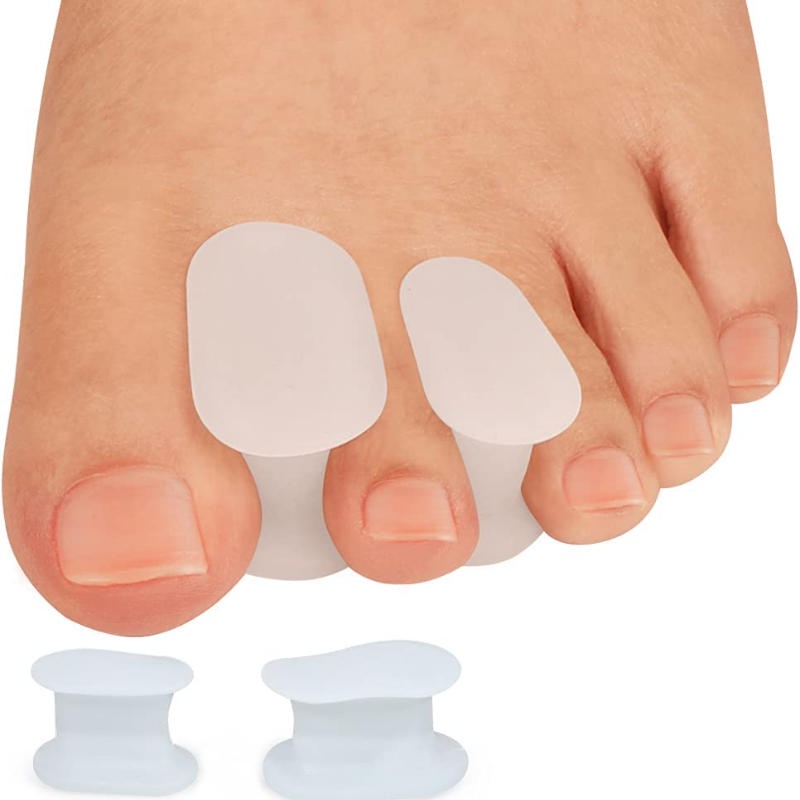 2PCS Gel Bunion Corrector and Toe Spacers Separators and Straightener ...