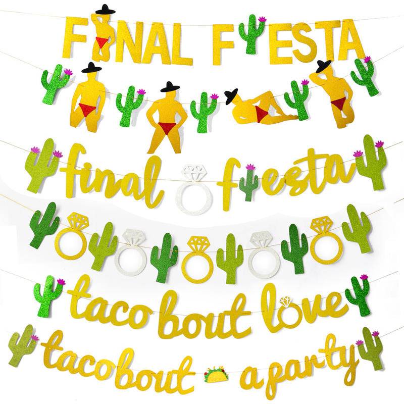 Cactus Final Fiesta Banner Bachelor Girl Theme Party | Shopee Philippines