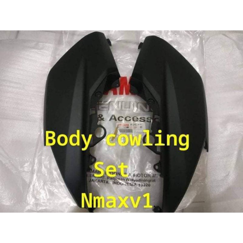 Body Cowling Set Matt Black Nmax V1 Left Right | Shopee Philippines