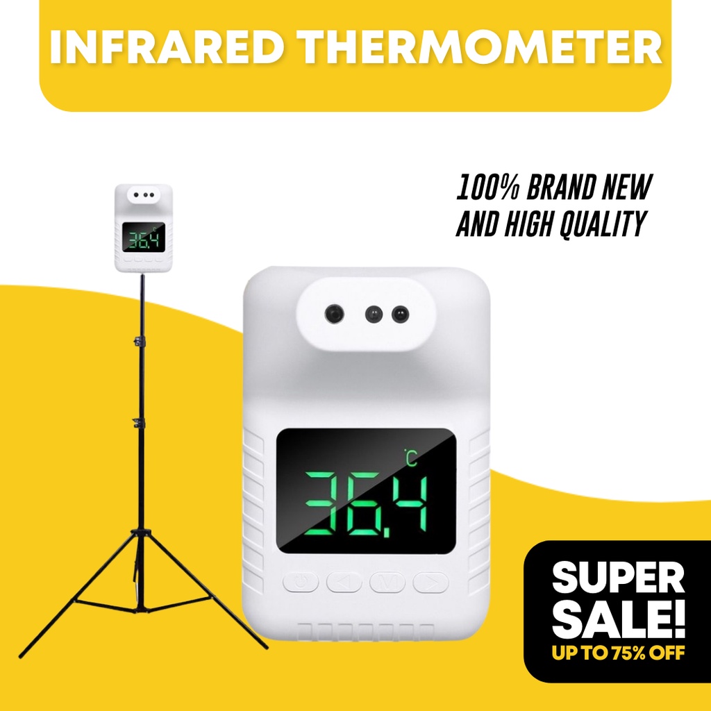 Original K3X Infrared Counter Non Contact Forehead Thermometer ...