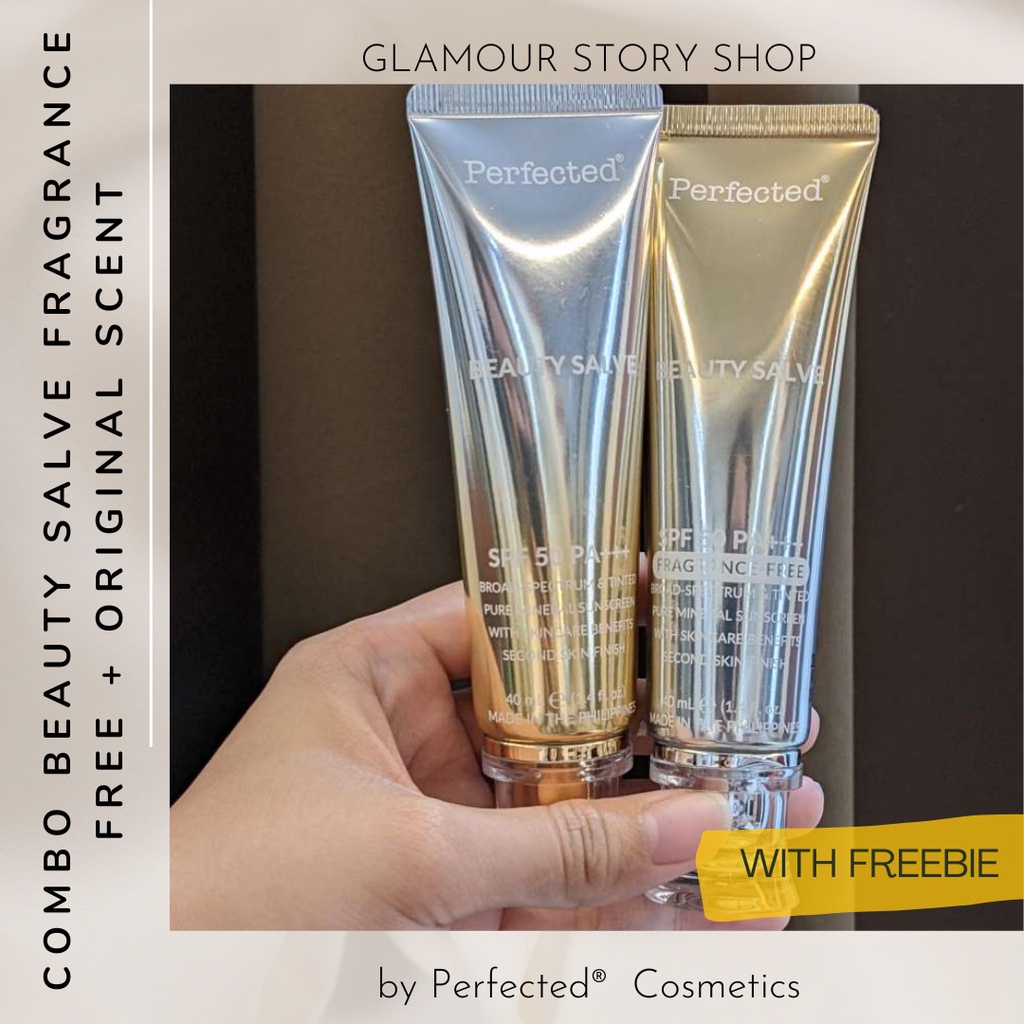 Perfected Beauty Salve Pure Mineral Sunscreen SPF50 PA+++ | Shopee ...