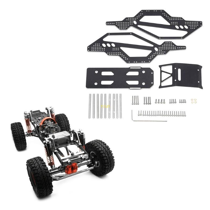 youn 1Set Aluminum Alloy Chassis Frame Conversion RC Car Body Plate ...