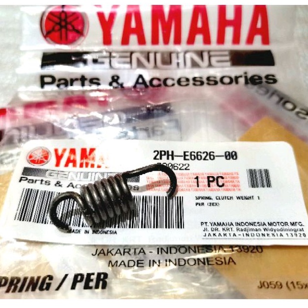 Mio i / Soul i 125 Clutch spring (2PH-E6626-00) Yamaha Genuine | Shopee ...